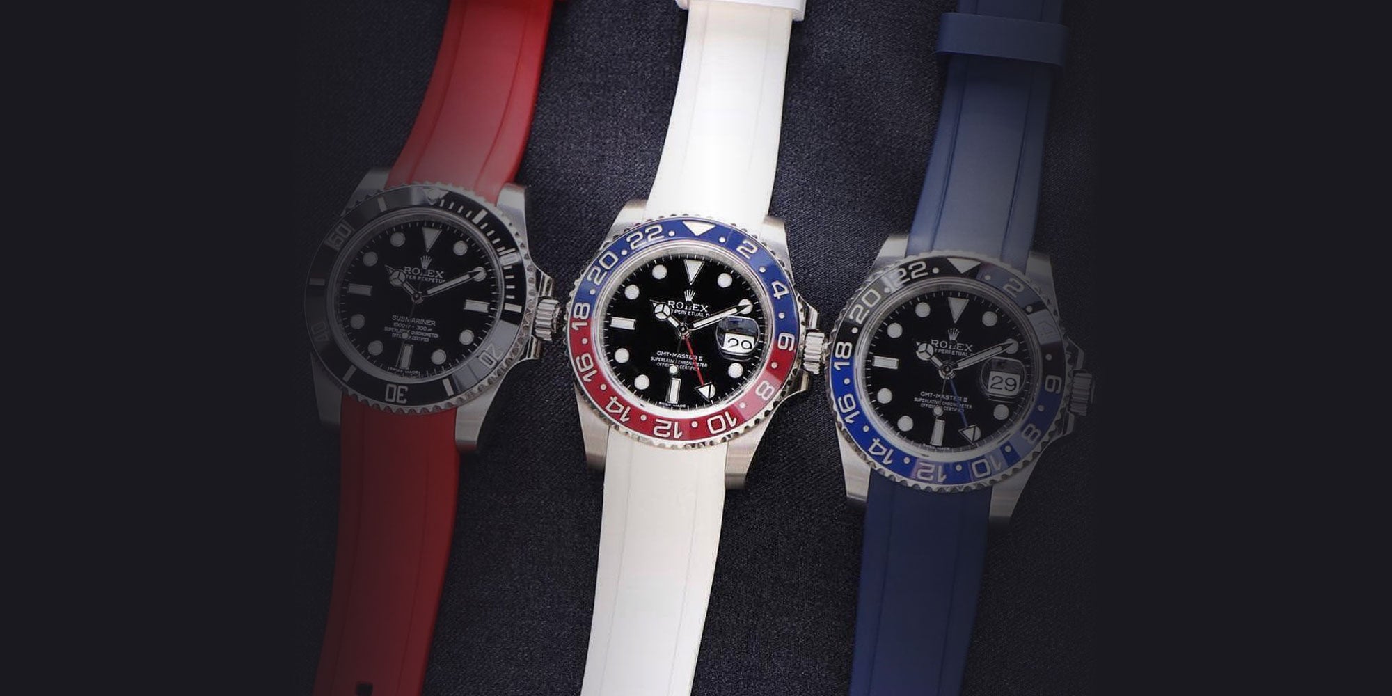 Best Rubber Watch Bands For A Rolex Owner To Show Their Patriotic ...