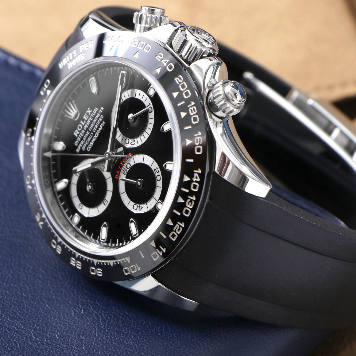 Rubber Watch Straps For Rolex Daytona | Everest Bands