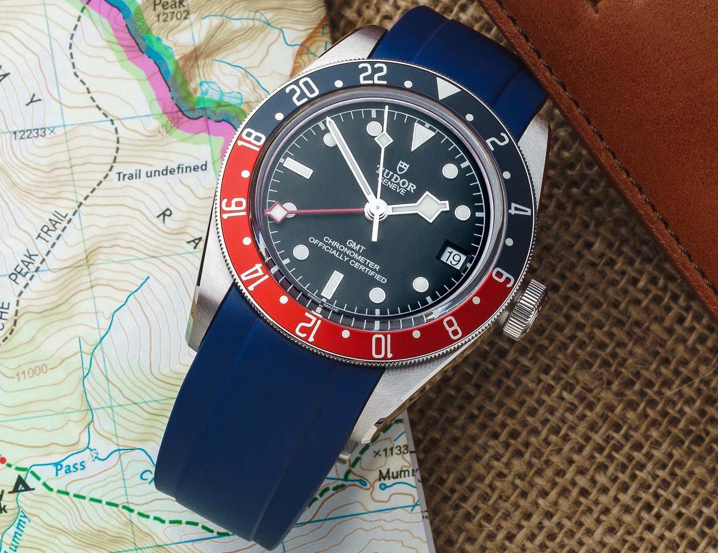 Tudor Black Bay GMT Rubber Bands & Accessories | Everest Bands