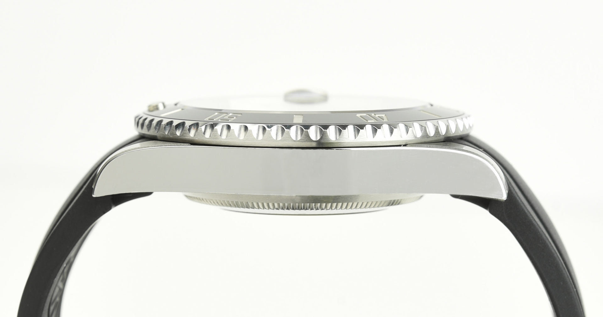 Curved End Rubber Strap for Rolex Deepsea Sea-Dweller Watch | Everest Bands