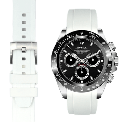 Rubber Watch Straps For Rolex Daytona | Everest Bands